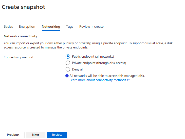 How To Take A Snapshot Of A Disk In Microsoft Azure Hackerxone