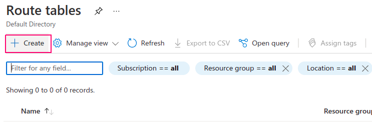 How To Create Router Tables In Microsoft Azure Hackerxone