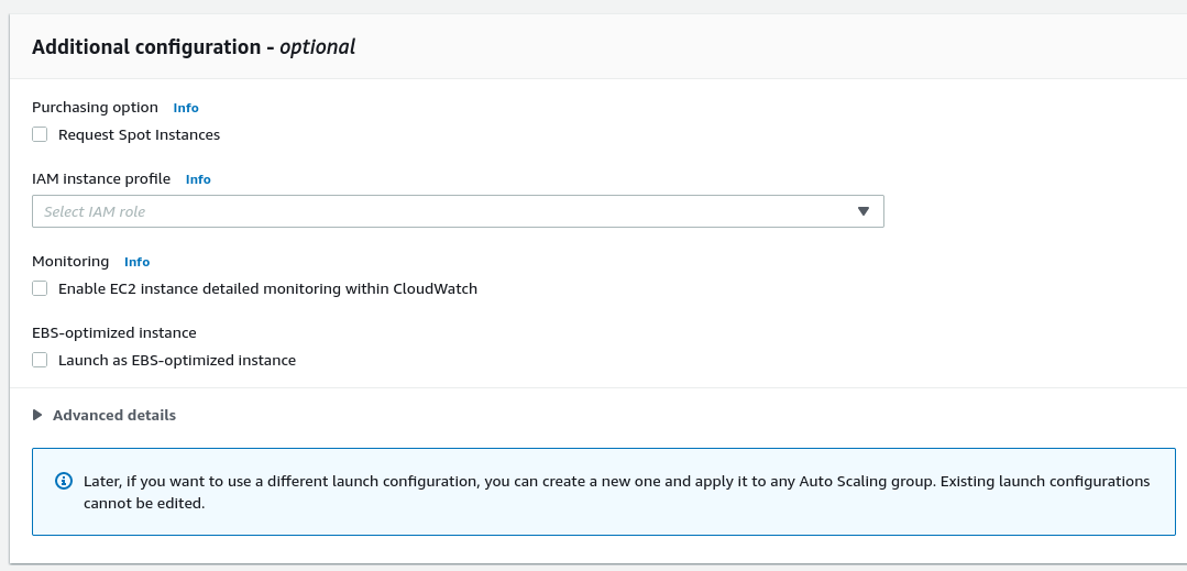 How To Create Launch Configuration For Autoscaling On Amazon Web Serviceaws Hackerxone
