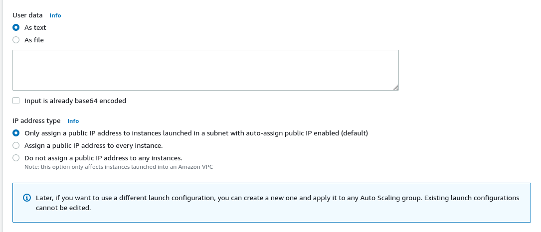 How To Create Launch Configuration For Autoscaling On Amazon Web Serviceaws Hackerxone