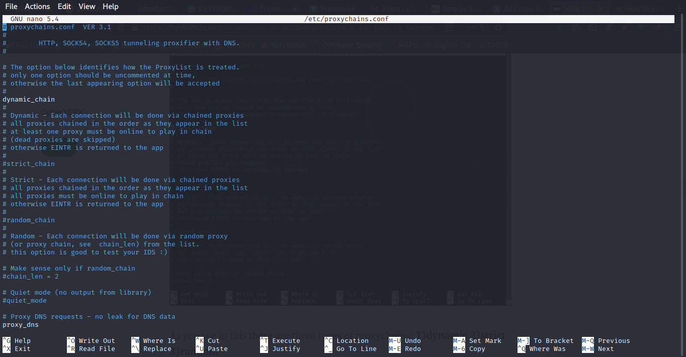 How To Install And Setup Proxy Chains In Linux