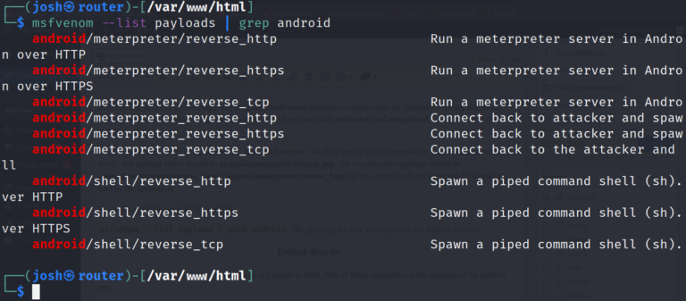 Step By Step Procedure To Embed Payload To Android App Hackerxone 