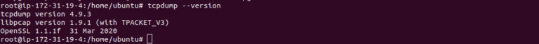 Step By Step To Install Tcpdump Capture Packets On Ubuntu