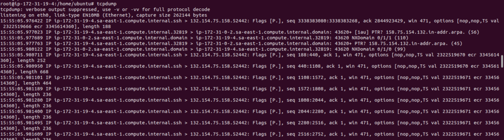 Step By Step To Install Tcpdump Capture Packets On Ubuntu