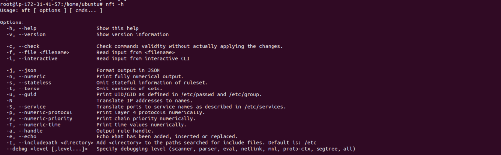 How to Install nftables on Ubuntu 20.04 LTS