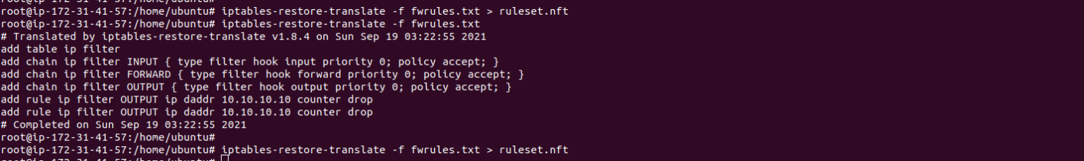 How to Install nftables on Ubuntu 20.04 LTS