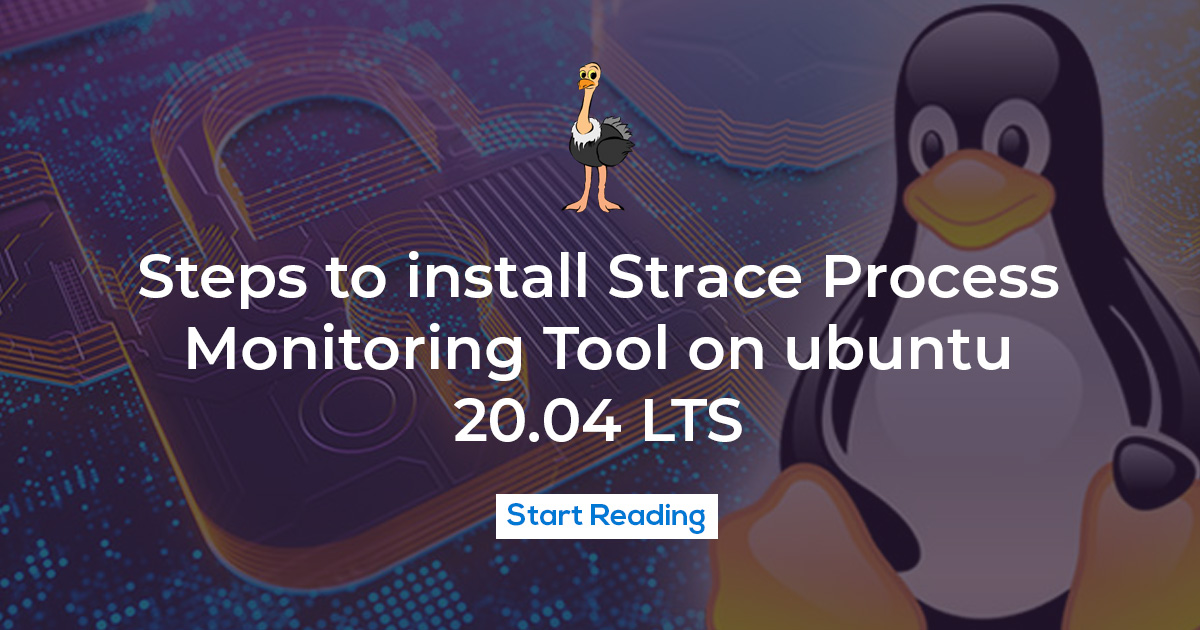 Steps To Install Strace Process Monitoring Tool On Ubuntu 2004 Lts Hackerxone