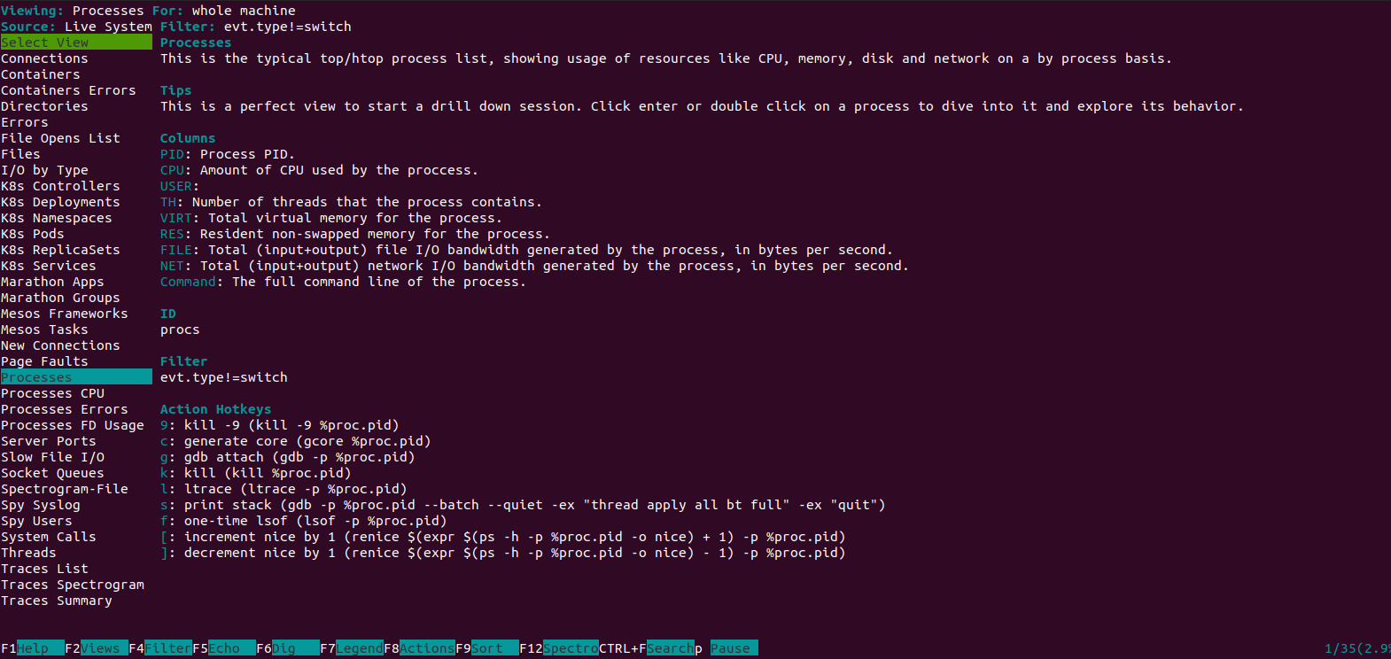 Steps To Setup Sysdig To Monitor Linux System On Ubuntu