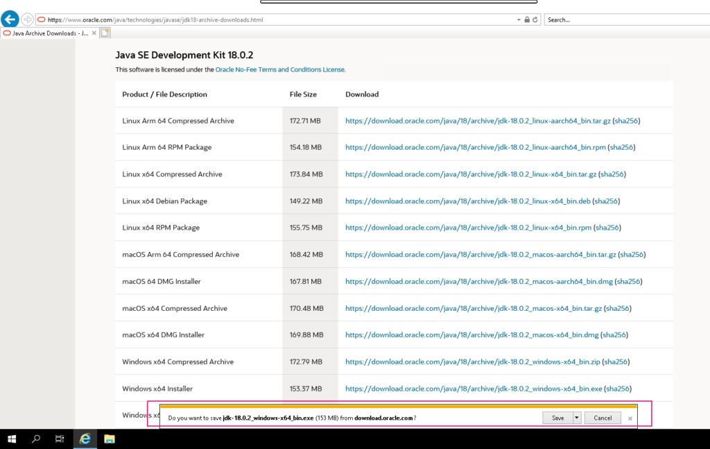 Step By Step to install & configure Java on window server 2019 base ...